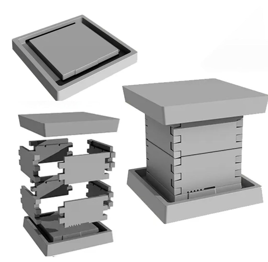 Concrete Bee hives Mold 17.7 * 17.7inch – ihivefarm